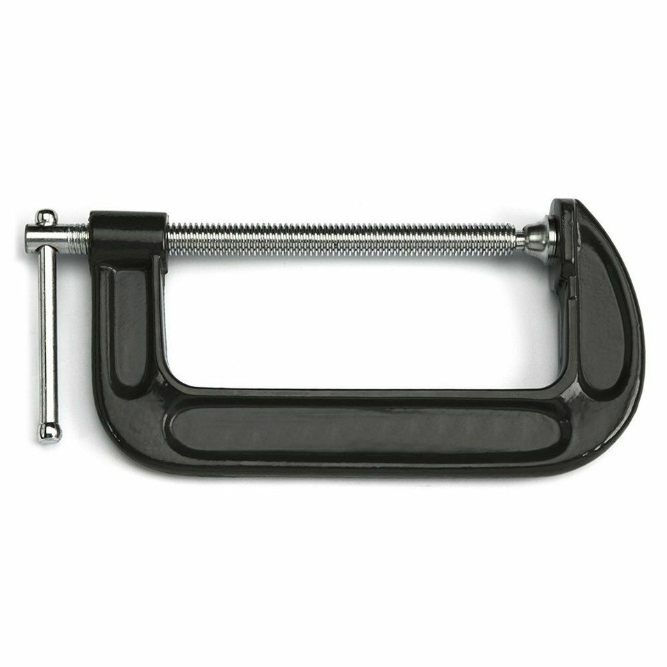 5 Inch C Clamp, Iron Body & Plated Steel Screw, G-Clamp NEW US SHIPPING ...