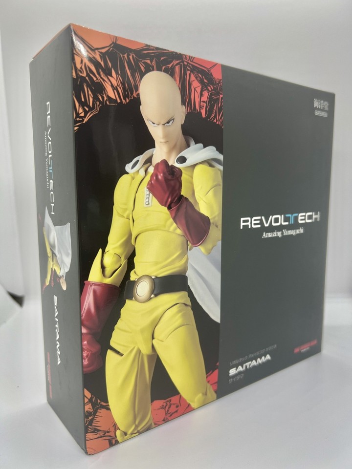 KAIYODO Revoltech AMAZING YAMAGUCHI One Punch Man SAITAMA with Bonus ...