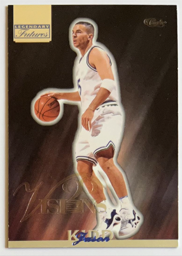 1996-97 Classic Visions Legendary Futures #128 Jason Kidd Dallas ...
