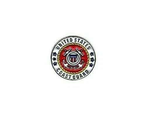 U. S. Coast Guard Round Logo Mini Lapel Pin - .5" | eBay