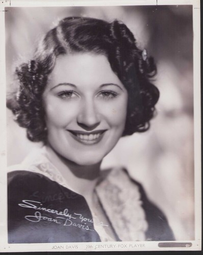 8x10 Vintage Photo Actress Joan Davis by Gene Kornman | eBay