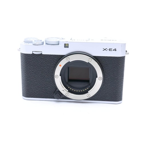Fujifilm Fuji X-E4 26.1MP Mirrorless Digital Camera Body (Silver) #82 ...