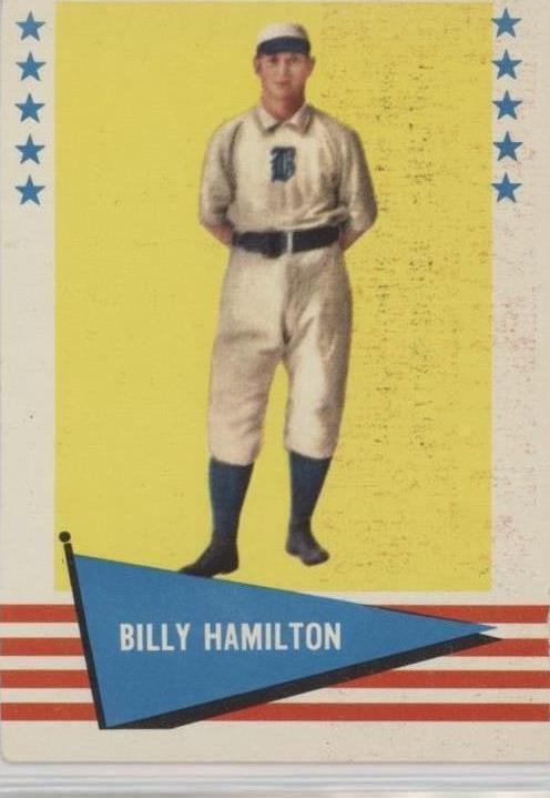 1961 Fleer Baseball Greats - Billy Hamilton #112 (RC) for sale online ...
