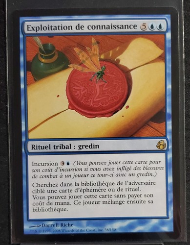 MTG | Knowledge Exploitation (French) | MOR | LP/NM | eBay