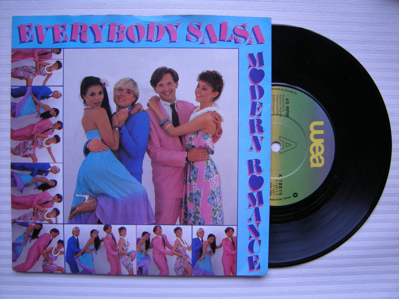 Modern Romance - Everybody Salsa / Salsa Rappsody, Wea K-18815 Ex 17 ...