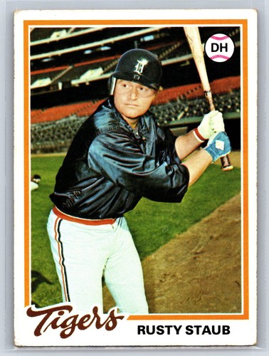 1978 Topps #370 Rusty Staub EX Detroit Tigers | eBay