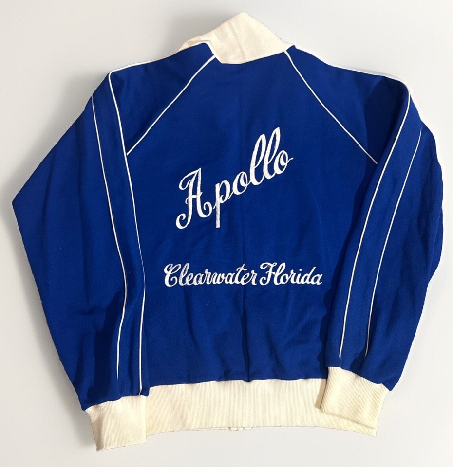 Vintage 50s-60s Apollo Gymastics School Clearwater Florida Full Zip ...
