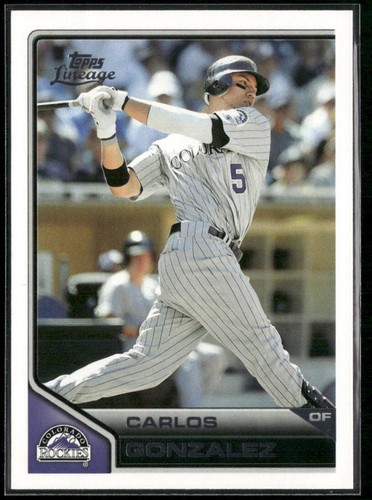 2011 Topps Lineage #86 Carlos Gonzalez | eBay
