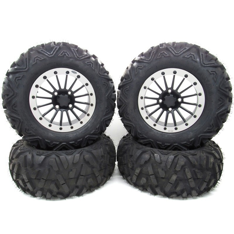 Arctic Cat Wanda P350 27x10-14 Tires & ITP Beadlock 14x7 Rims - 2402 ...