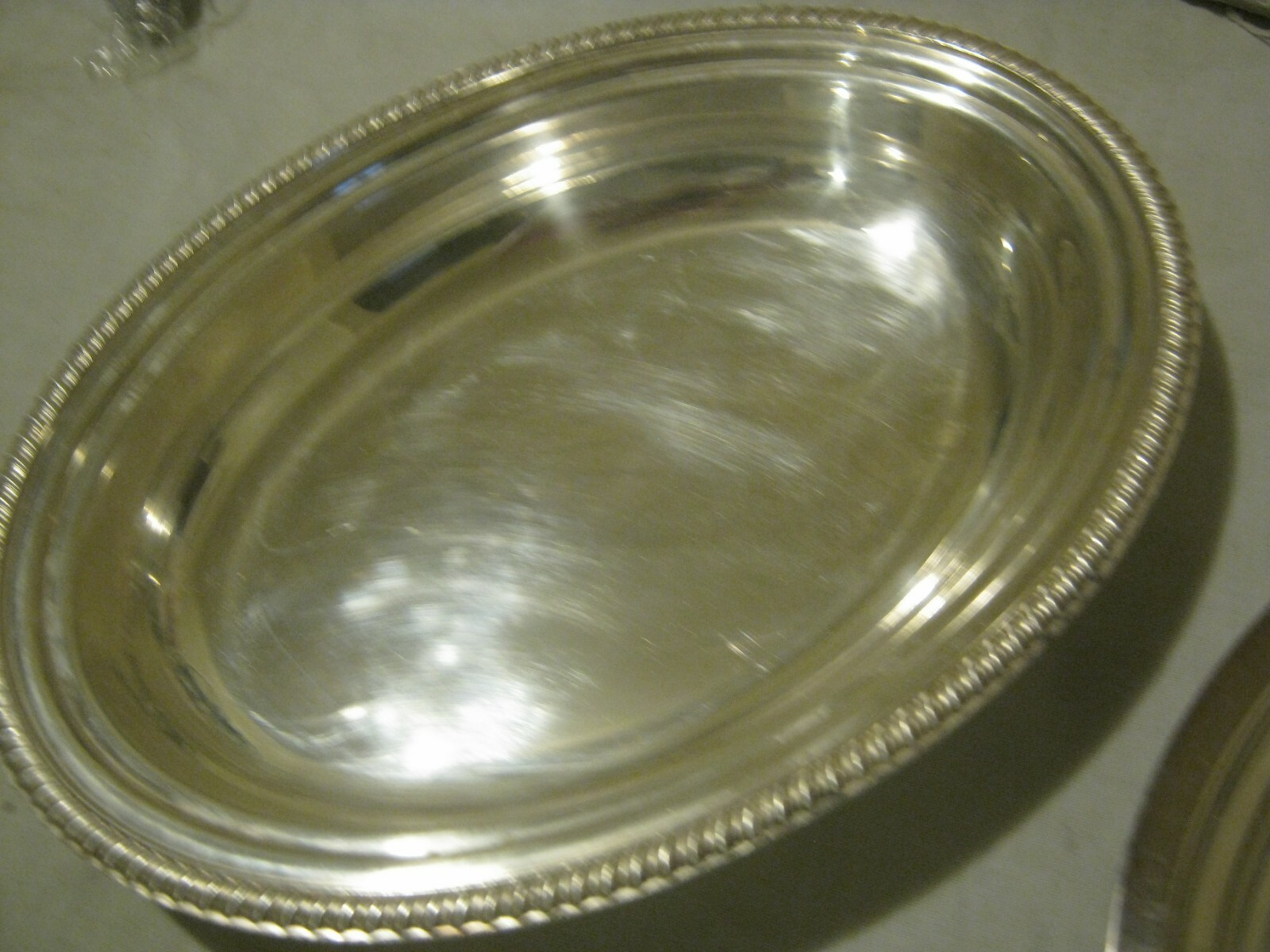 Viners Of Sheffield Silver Plate Oval Serving Dish With Lid, 12" Long ...