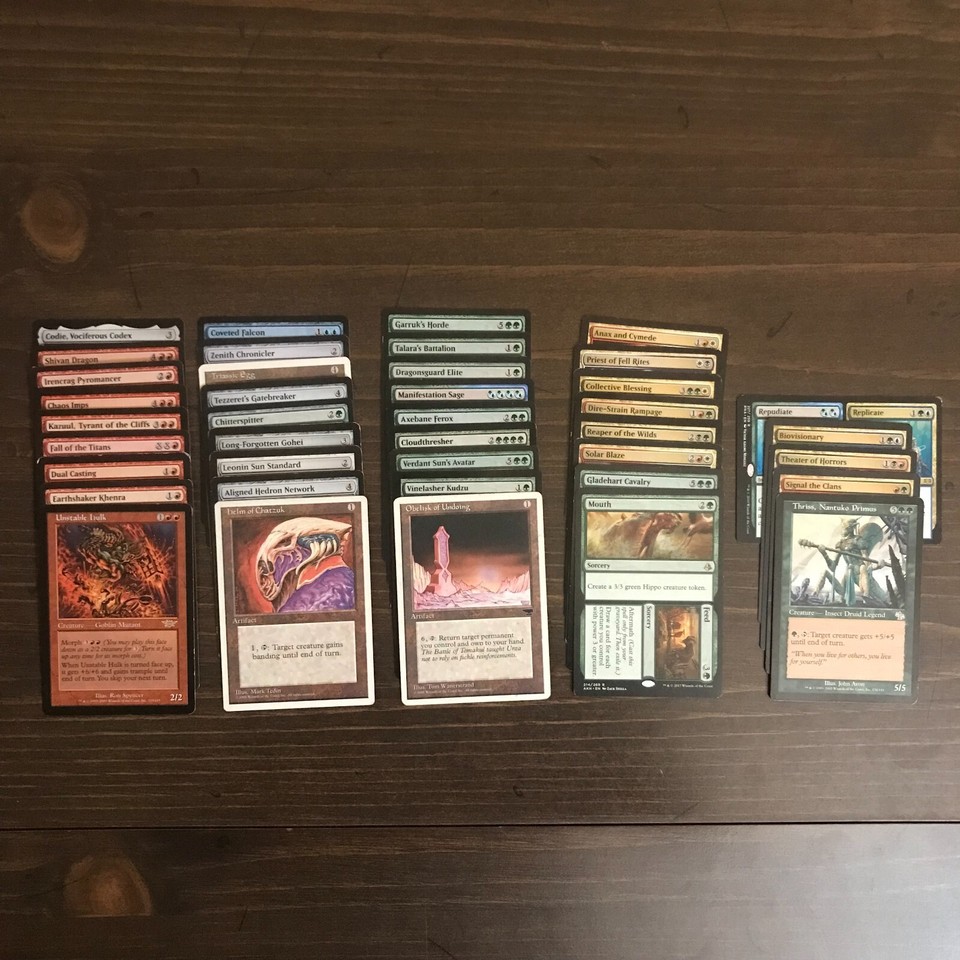 85 RARE CARD LOT-Magic the Gathering NO DUPLICATES Various Sets NM-HP ...
