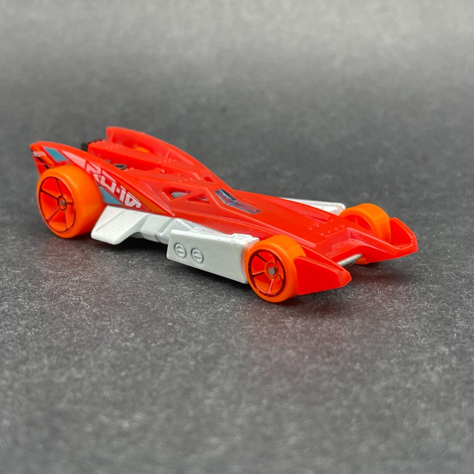 Hot Wheels RD-10 Race Car Vehicle Red/Orange Diecast 1/64 Scale Loose ...