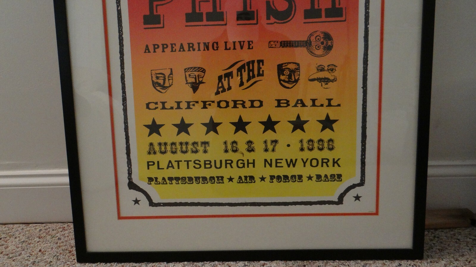 1996 - Phish Clifford Ball original official print not Pollock | eBay