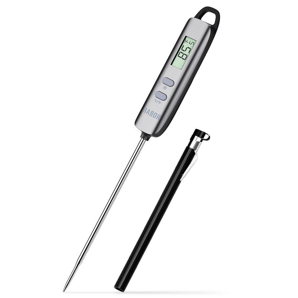 Habor Meat Cooking Digital Thermometer For Kitchen Grill BBQ Food Steak ...