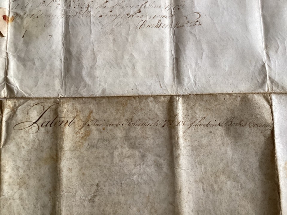 Antique 1763 Thomas Penn and Richard Penn Land Deed | eBay