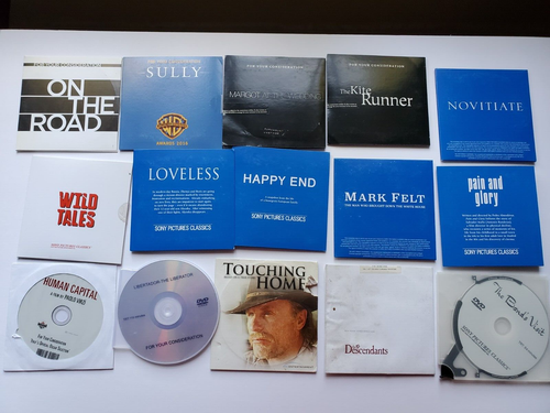15 FYC DVD Academy Screeners On the Road, Kite Runner, Sully | eBay