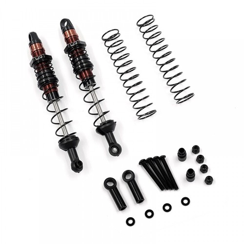 Yeah Racing DDC-100BK 100mm Desert Cobra Dual Spring Shock (2) Blk 1/10 ...