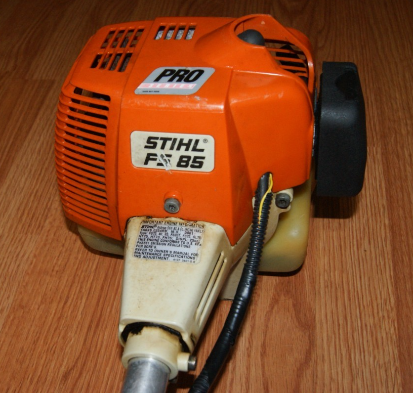STIHL FS85 PRO STRING TRIMMER WITH BICYCLE HANDLE | eBay