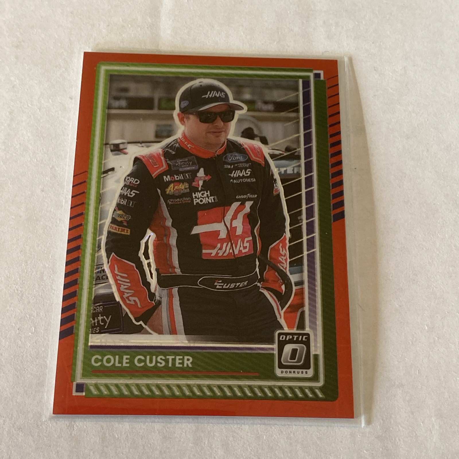 Cole Custer 2025 Donruss NASCAR #13 Base Optic - Black Finite /1 Price ...