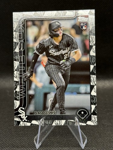 2025 Topps Series 1 Brooks Baldwin spring training Foil RC White Sox | eBay