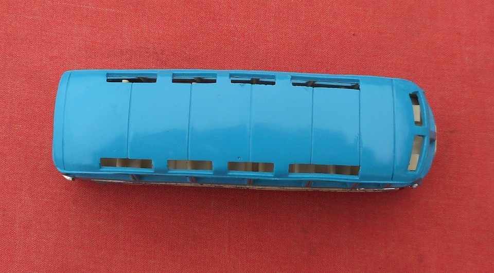 MINIC MOTORWAYS HO Scale Blue Duple Coach in Very Good Condition | eBay UK