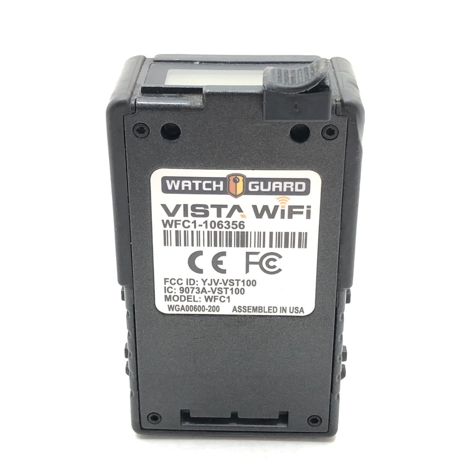 Motorola Watchguard WFC1 Vista WIFI Body Camera W/ Wifi Charging Base ...