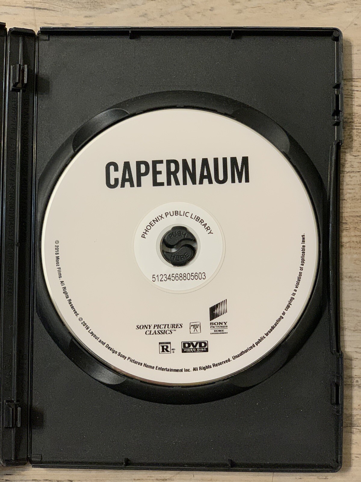Capernaum DVD 2018 Arabic, English With English, French Subtitles ...