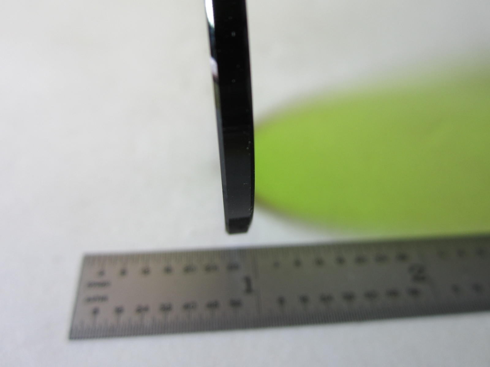 MICROSCOPE PART LEITZ GERMANY GREEN GLASS FILTER OPTICS AS IS BIN#15-B ...