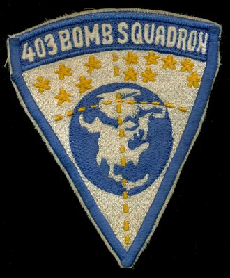USAF 403rd Bomb Squadron Patch S-10 | eBay