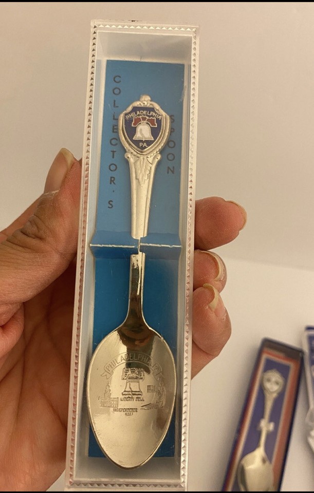 Collectible State Souvenir Spoons lot of 11 VTG | eBay