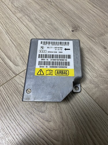 BMW 5 7 X5 Series E38 E39 E53 SRS Control Unit Sensor ECU 65.77 ...