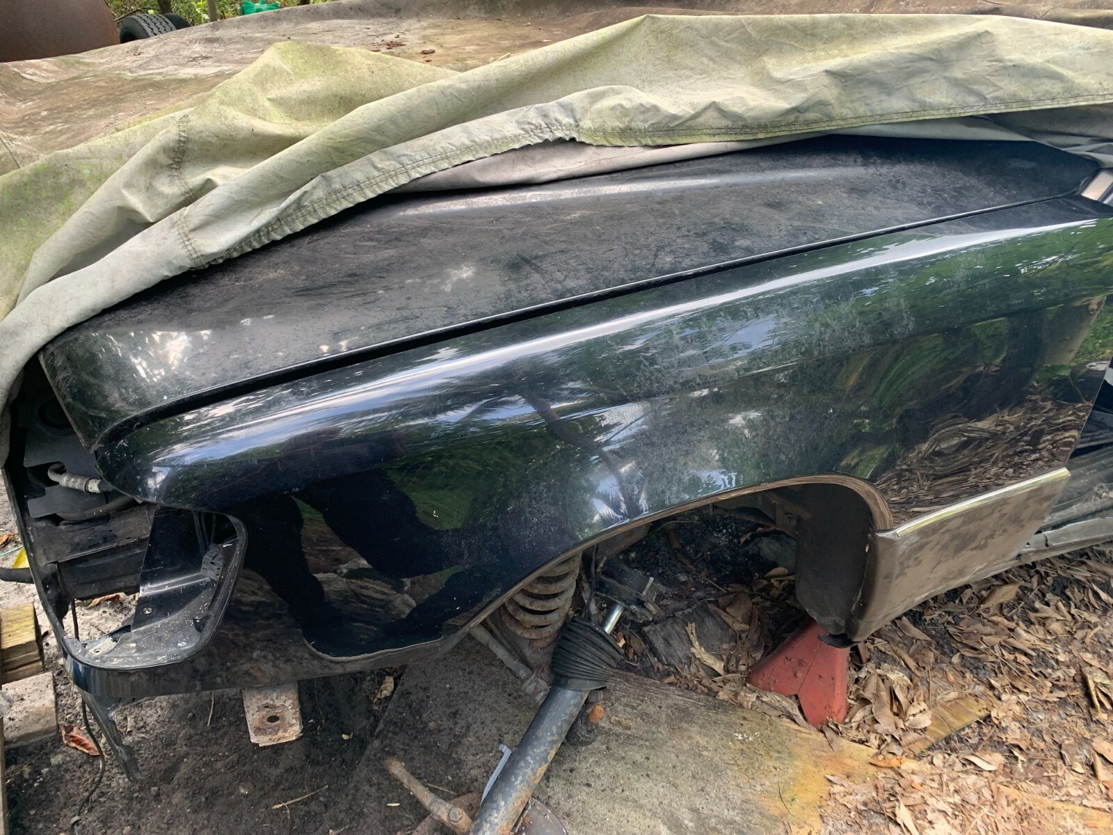 1994 - 1995 MERCEDES BENZ E320 convertable CLASS W124 FENDER FRONT LEFT ...