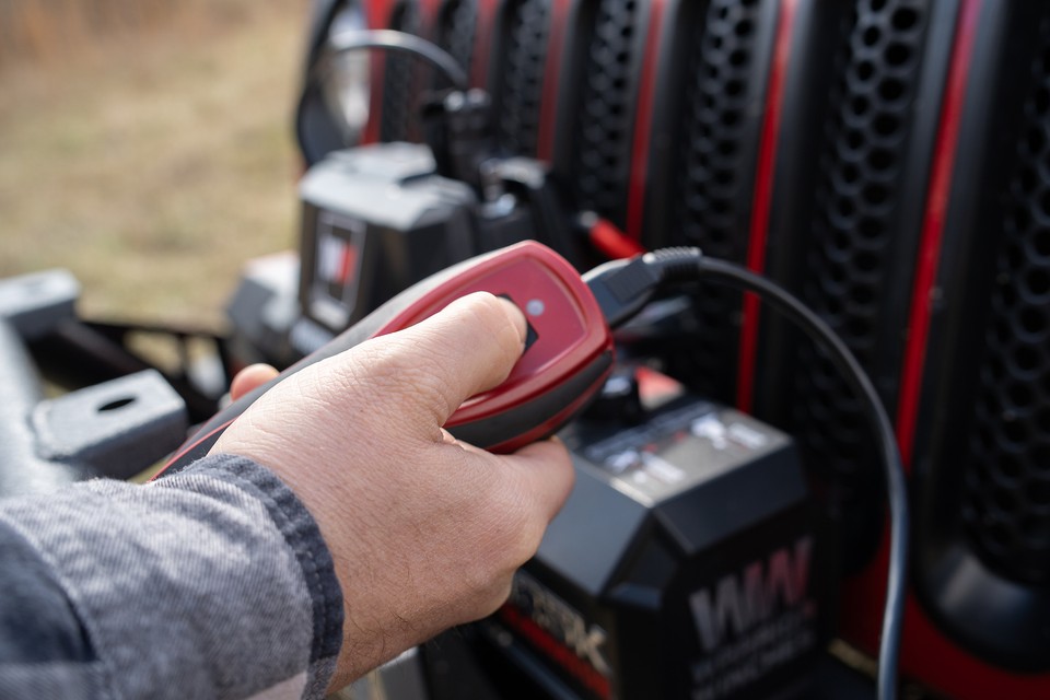 Warrior Winches Gladiator Electric Winch 12,500lbs Synthetic Rope ...