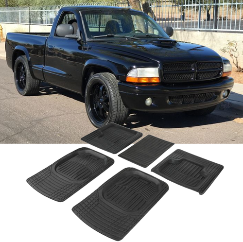 For Dodge Dakota 5PCS Full Set Carpets Car Floor Mats XPE Non-Slip All ...
