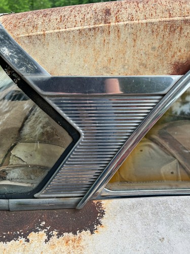 1959 Ford Edsel Ranger Rear Window Pillar Chrome Trim Molding - 2 Door ...