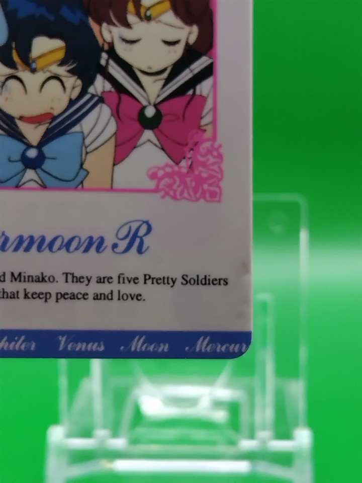 Usagi Tsukino Sailor Moon R Card Condition Bandai Naoko Takeuchi ...
