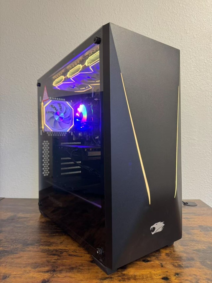 Custom Gaming PC ARGB i7 64GB 4TB SSD RTX 3050 Win11 GTA5 Fortnite Apex ...