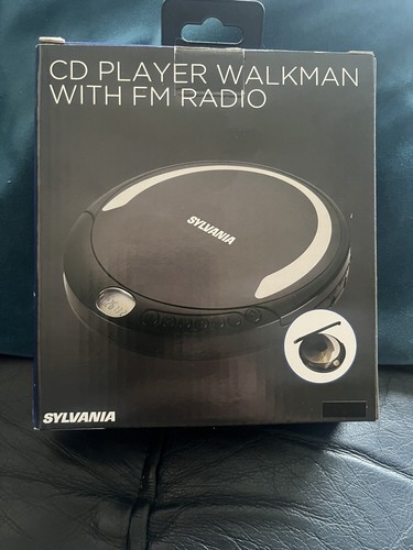 CD Player Walkman w/ FM Radio Sylvania SCD305-FD Personal Portable ...