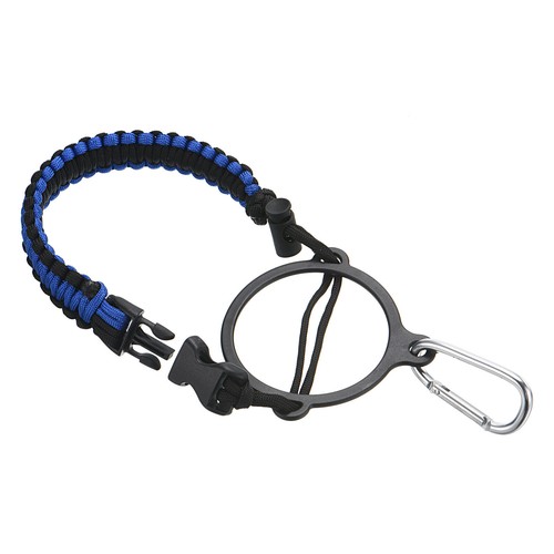 Water Bottle Holder Paracord Handle Strap Carrier Dark Blue Black ...