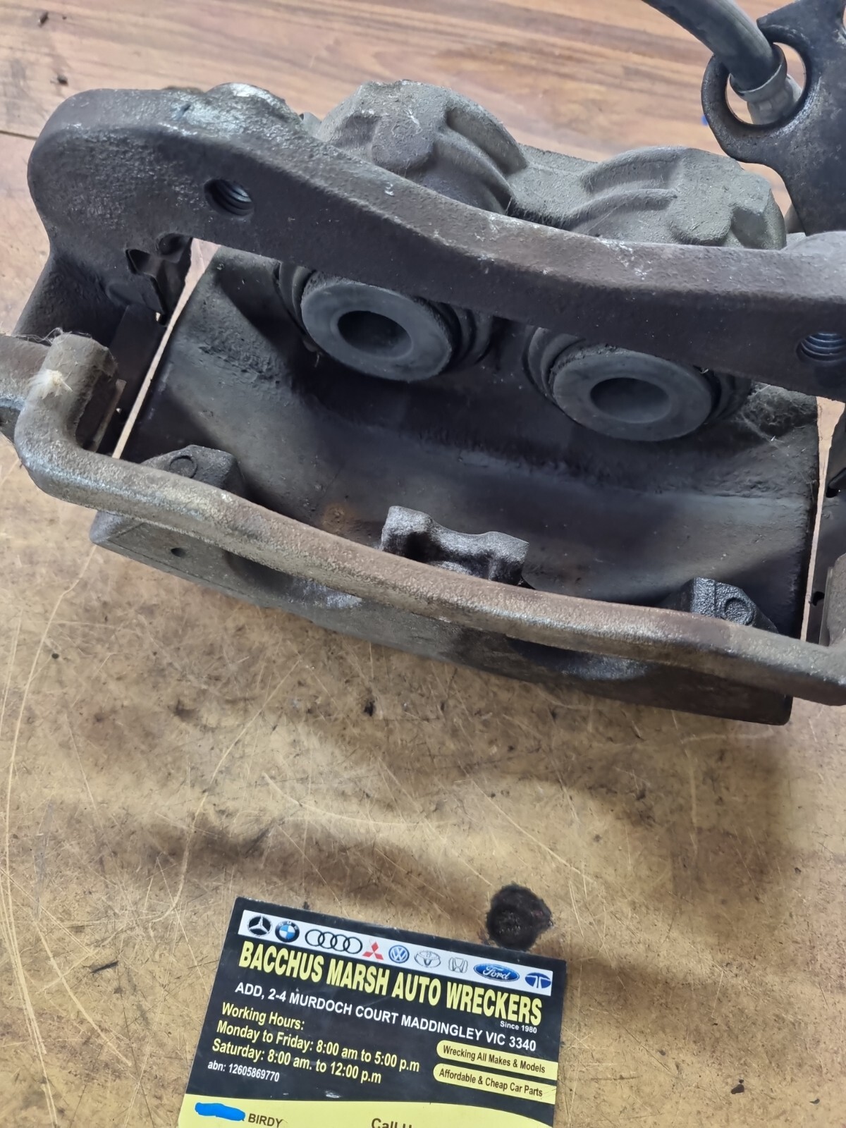 FORD FG FALCON (RHF) BRAKE CALIPER FRONT, FORD FG 2008-2016 XR6 G6E XT ...