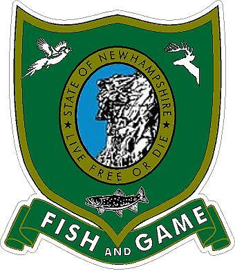 New Hampshire Fish and Game, Game Warden, Park Ranger, Pro Guide Decal ...