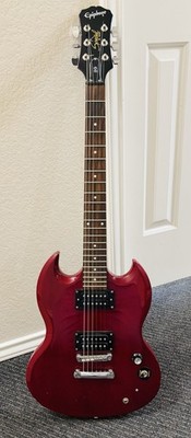 Cherry Red Epiphone SG Model Special 6-String Electric Guitar By Gibson ...
