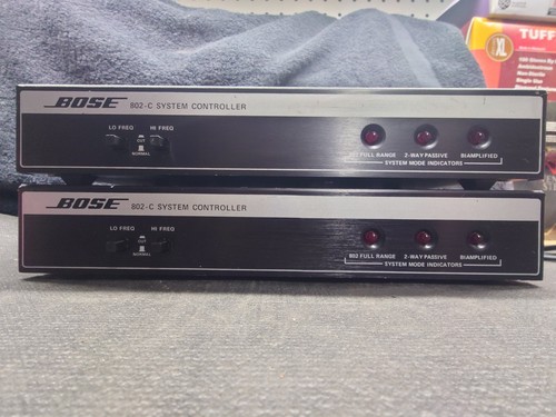 2 Bose 802-C System Controller Pro Audio Equipment BOSE 802 SERIES ...