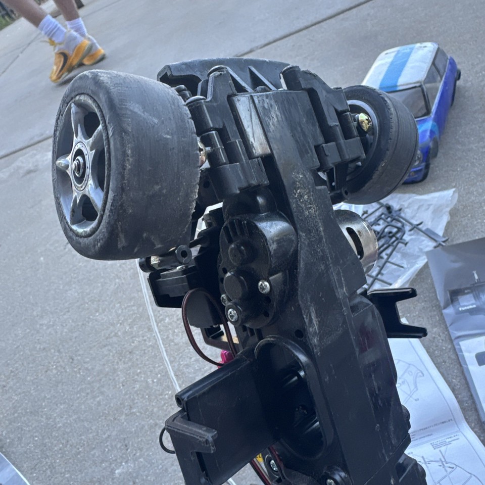 Tamiya BMW Rover Mini Cooper M03 M03L Chassis Remote And More Used ...