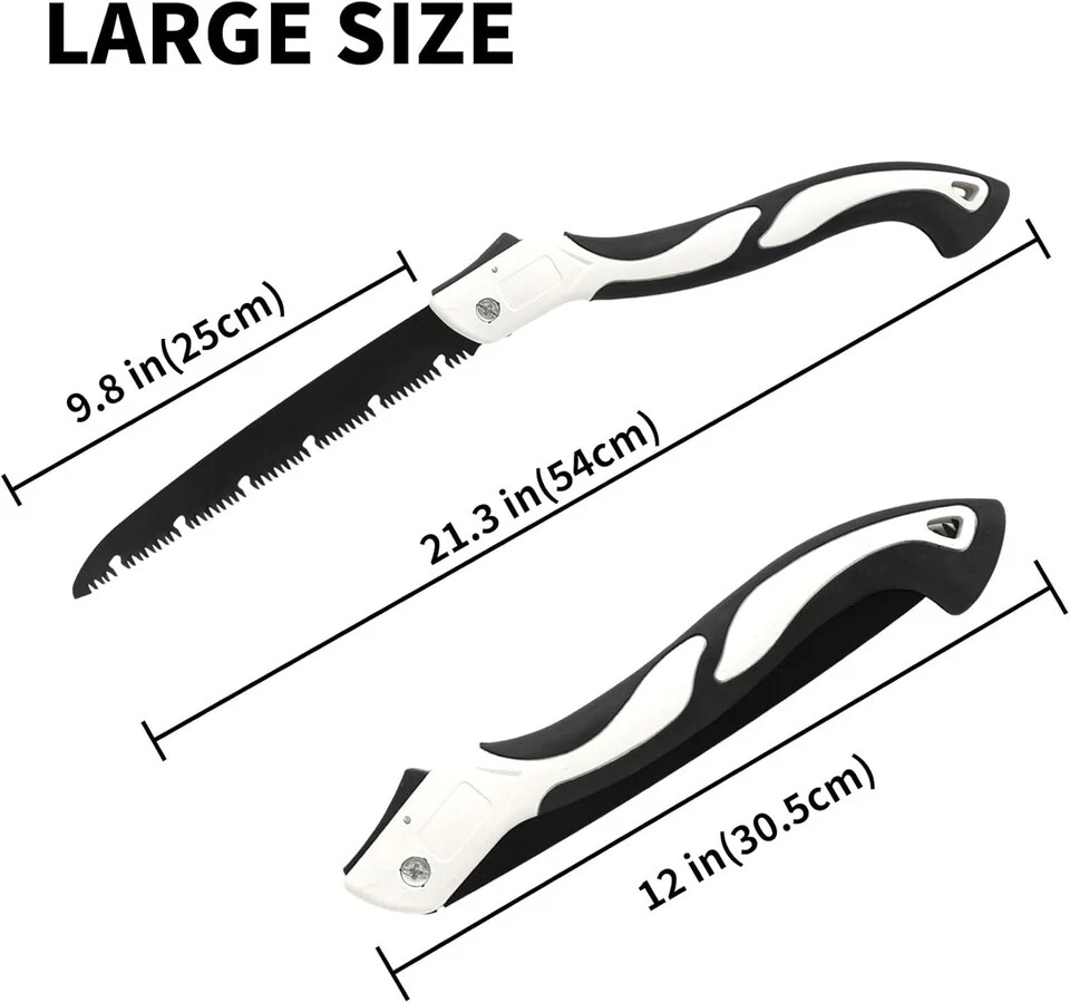 Hand Saw for Tree, 12 Inch Folding Saw,pruning Saws with High-manganese ...