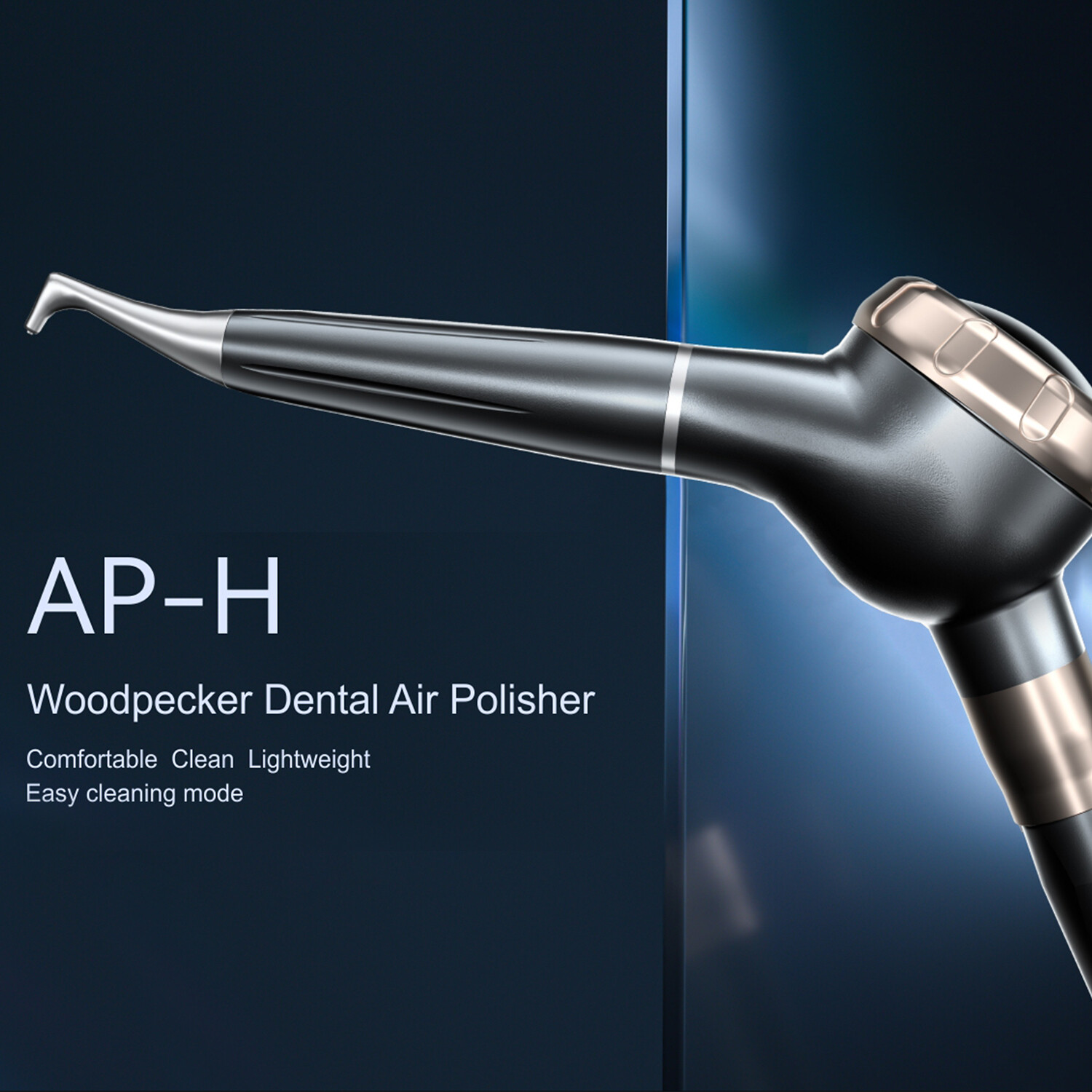 Woodpecker AP-H Dental Air Flow Teeth Polisher Sup Air Handpiece ...