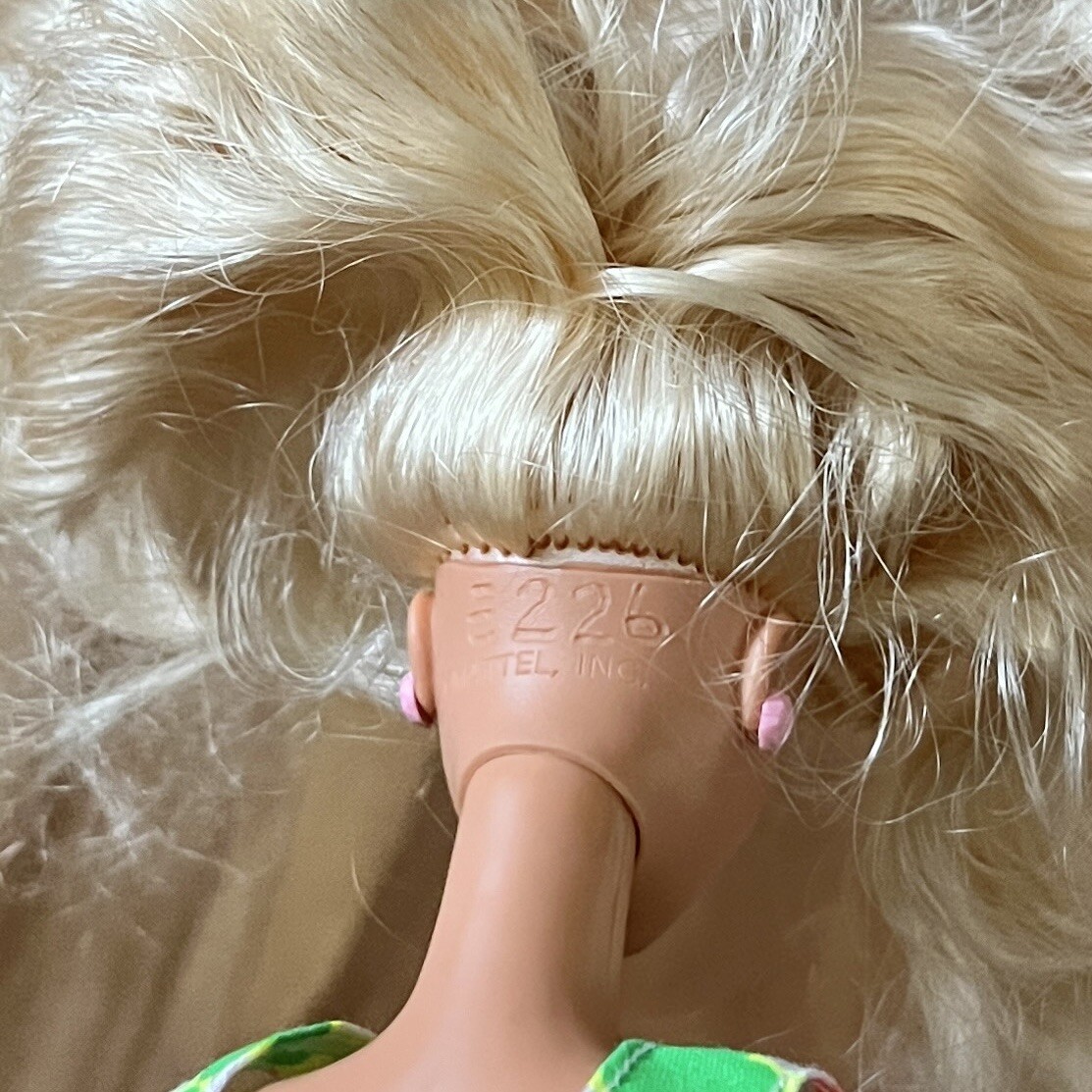 Vintage Barbie Doll Mattel 1966 Licensed E226 Head Moveable Body Twist ...