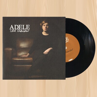 ADELE Cold Shoulder 7" VINYL SINGLE RECORD Now and Then 0624 | eBay