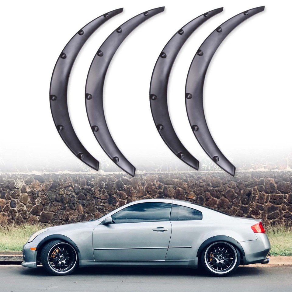 Dodge Durango 4PCS Fender Flares Flexible Wide Body Kit Wheel Arches 4. ...