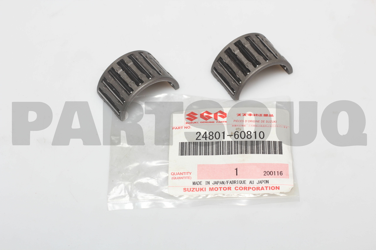 2480160810 Genuine Suzuki BEARING 24801-60810 | eBay